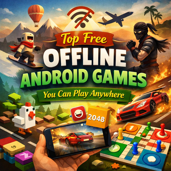 Top Free Offline Android Games You Can Play Anywhere
